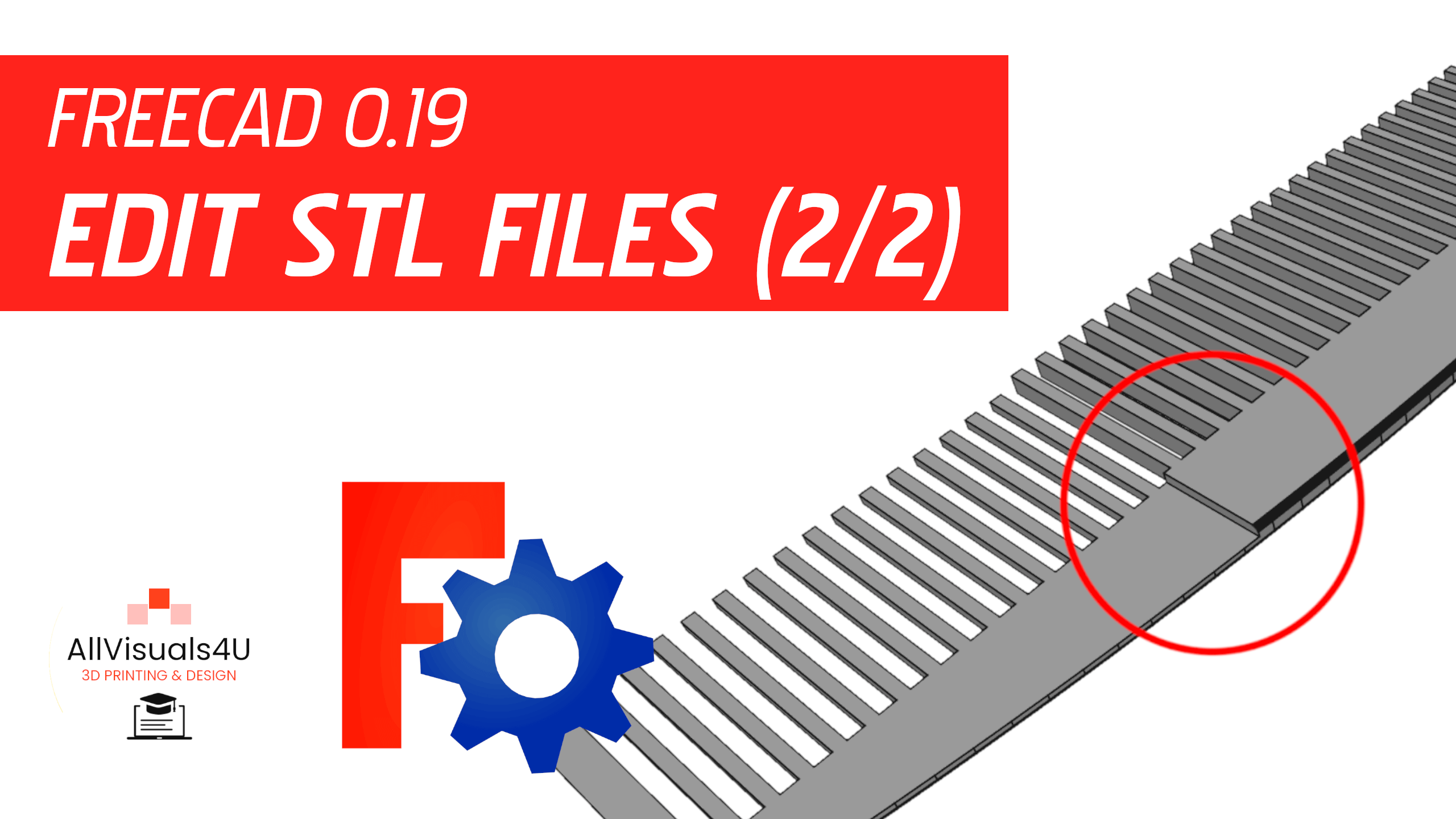 How To Edit STL Files In FreeCAD 3DParts4U
